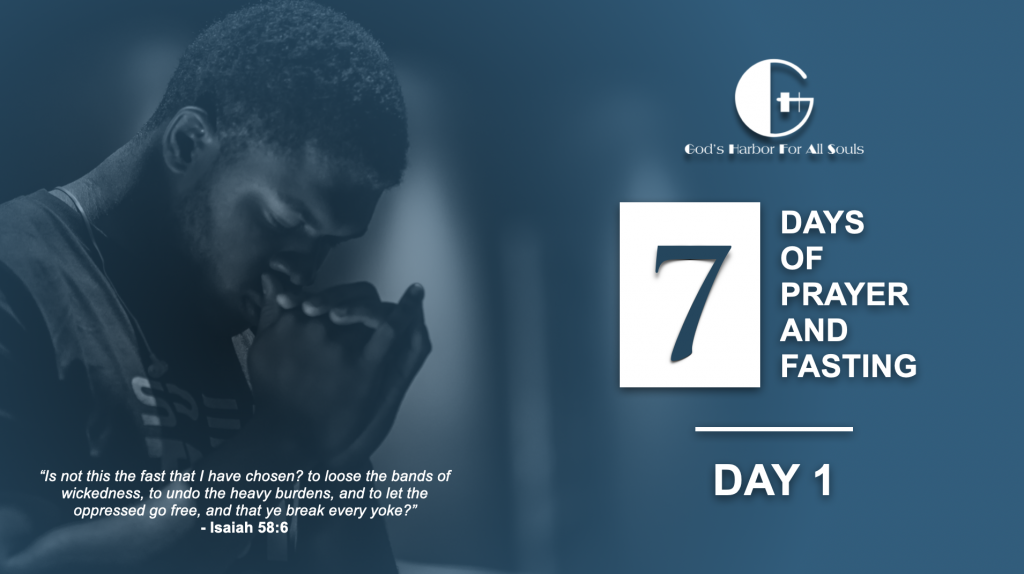 7 Days of Prayer and Fasting: Day 1 – Repentance/Rededication – God's ...